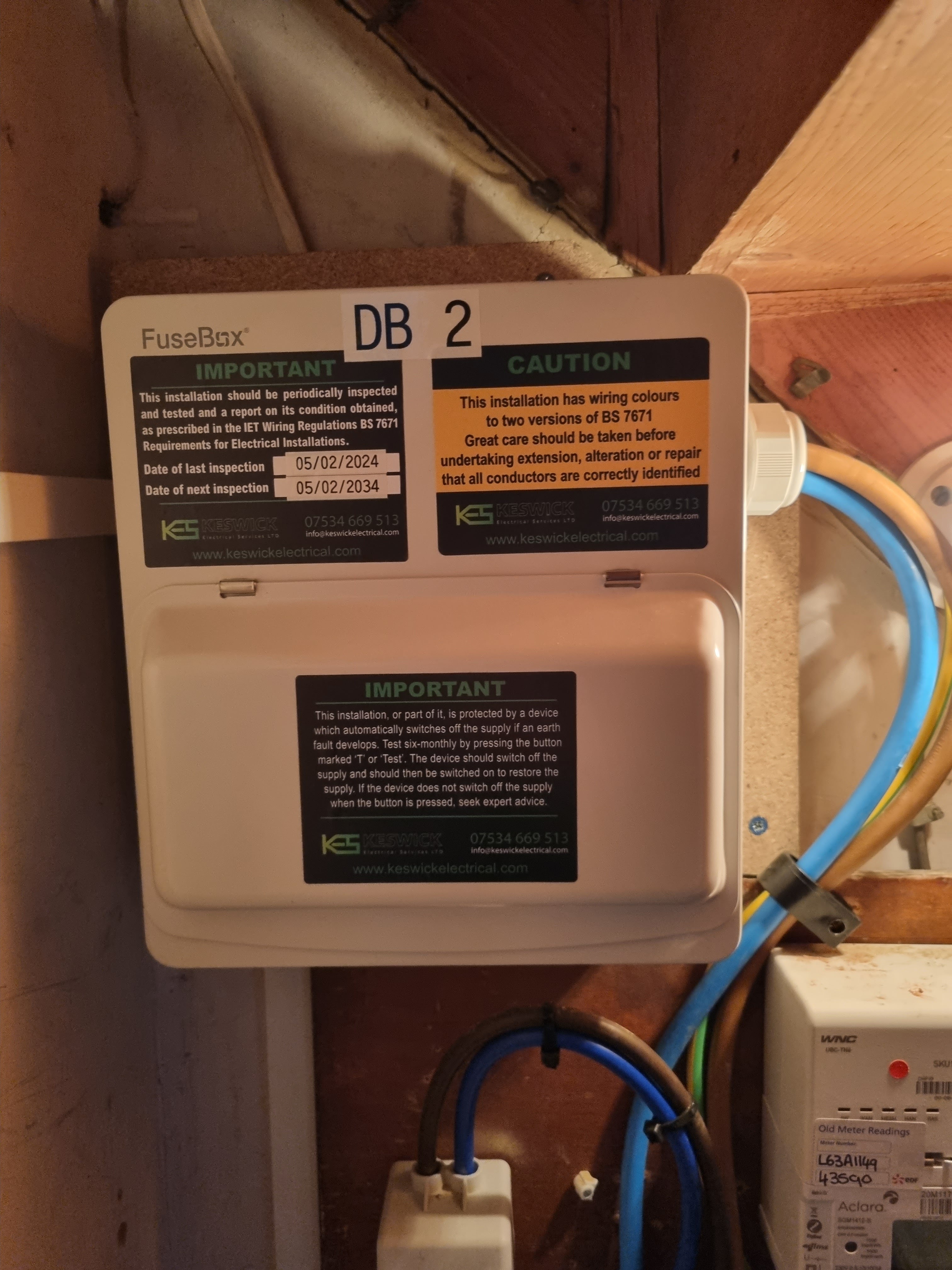 Fuse board upgrade Electrician | Keswick Electrical Services